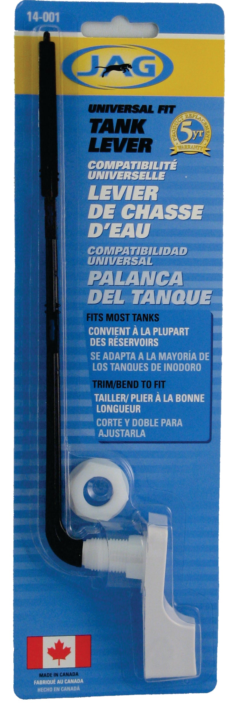 FIT ALL PLASTIC ARM TANK LEVER-WHITE – Shop @ Plumbers Supply