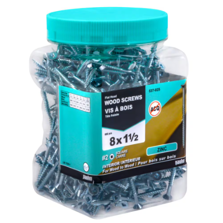 BOXES OF #8 WOOD SCREWS FOR VARIOUS NEEDS – Shop @ Plumbers Supply
